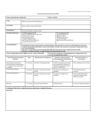 LP Static Balances | PDF