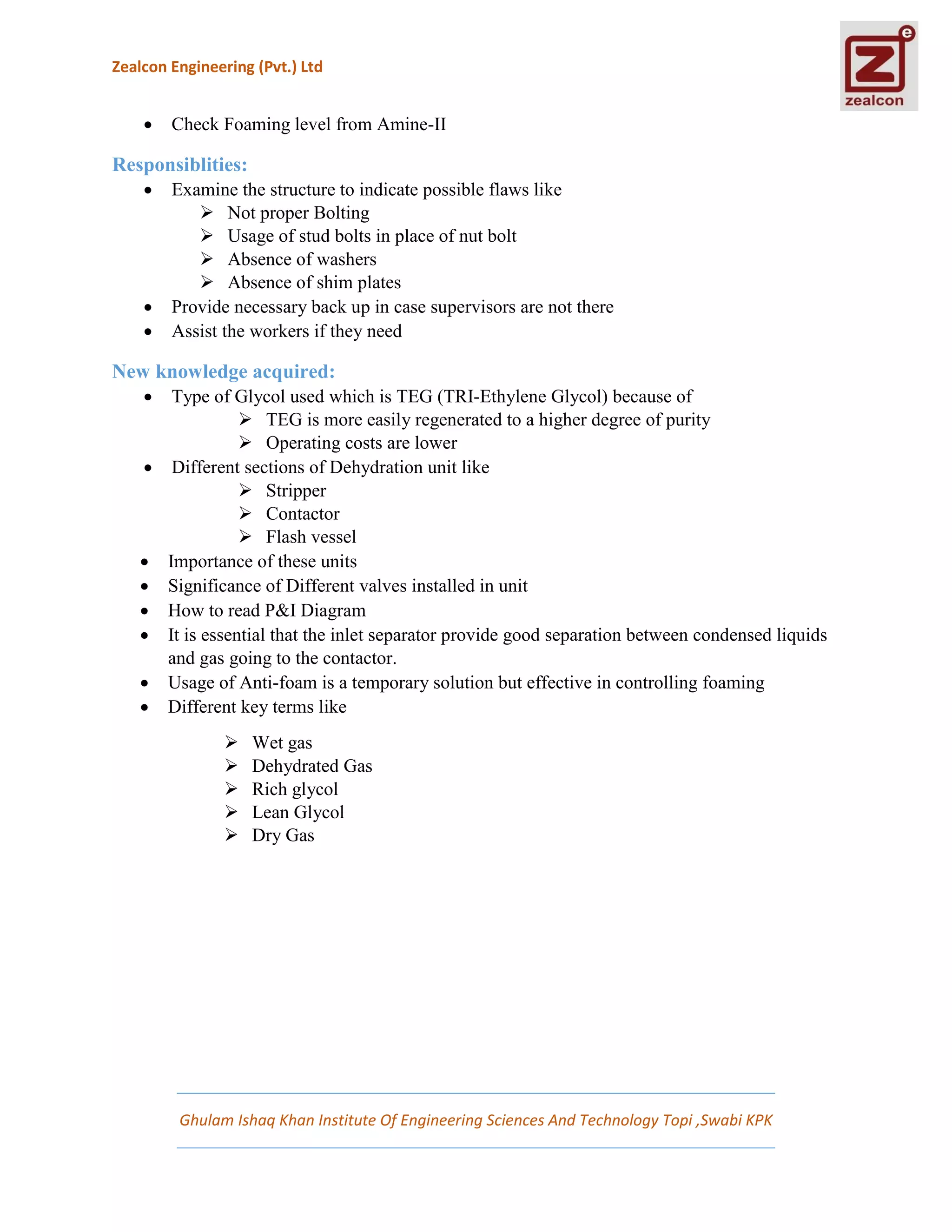 Internship Report | PDF