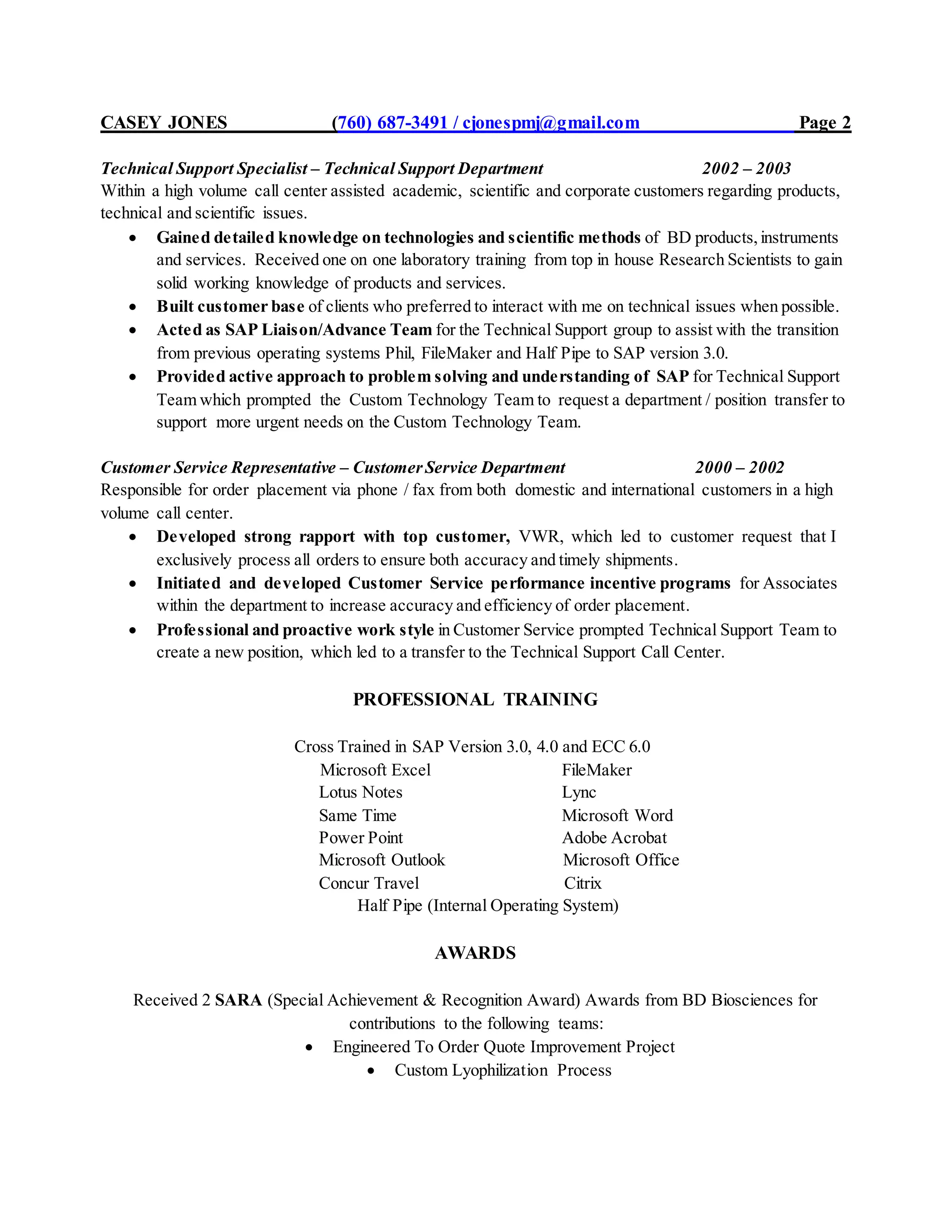 Casey Jones Resume_121014 | DOCX