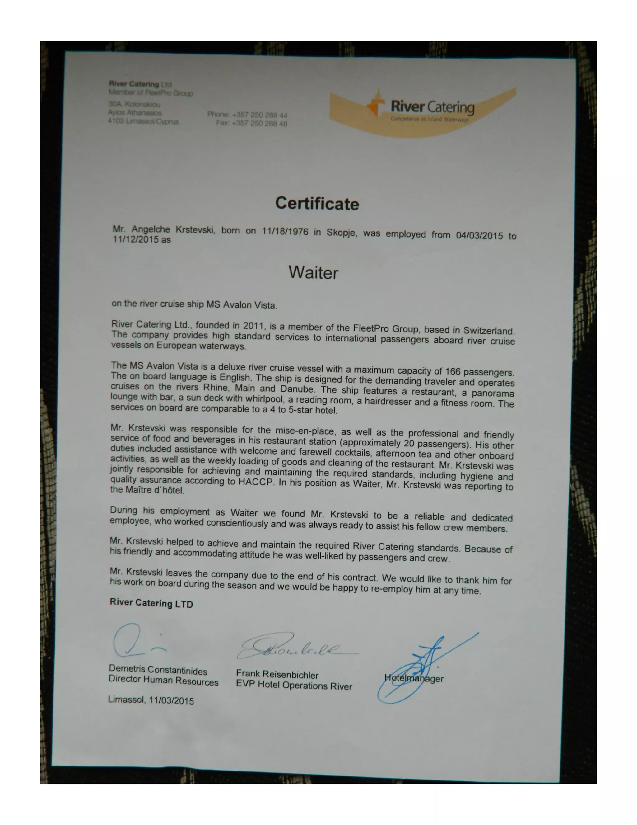 Angel_CV_and_certificates | PDF