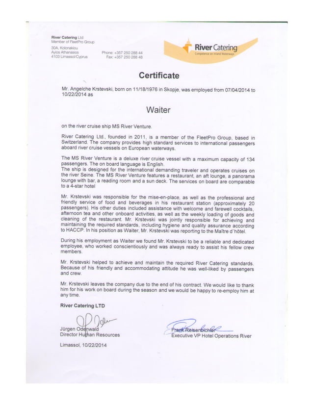 Angel_CV_and_certificates | PDF