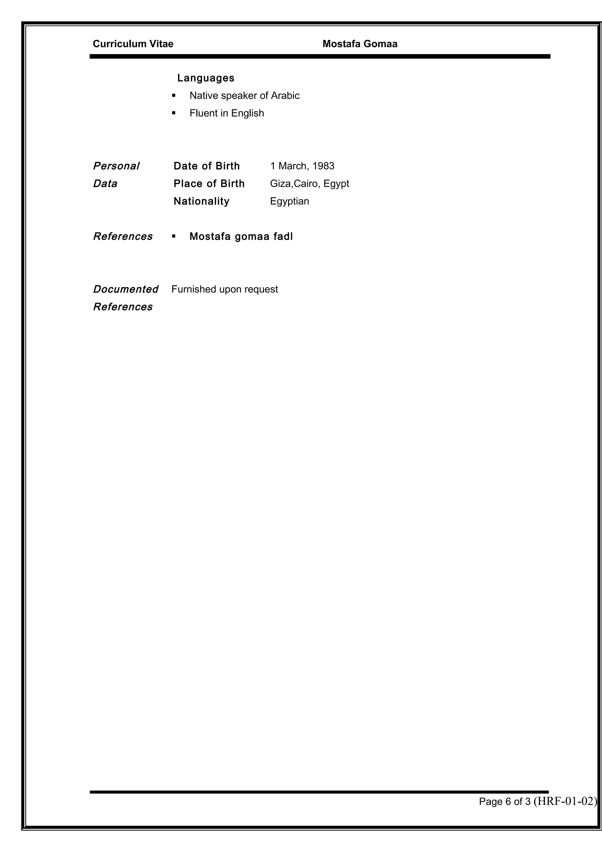 MSA-University-CV-Rec | DOC