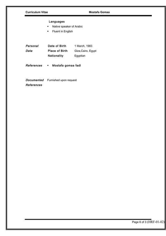 MSA-University-CV-Rec | DOC