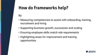 How To Develop A Competency Framework | PDF