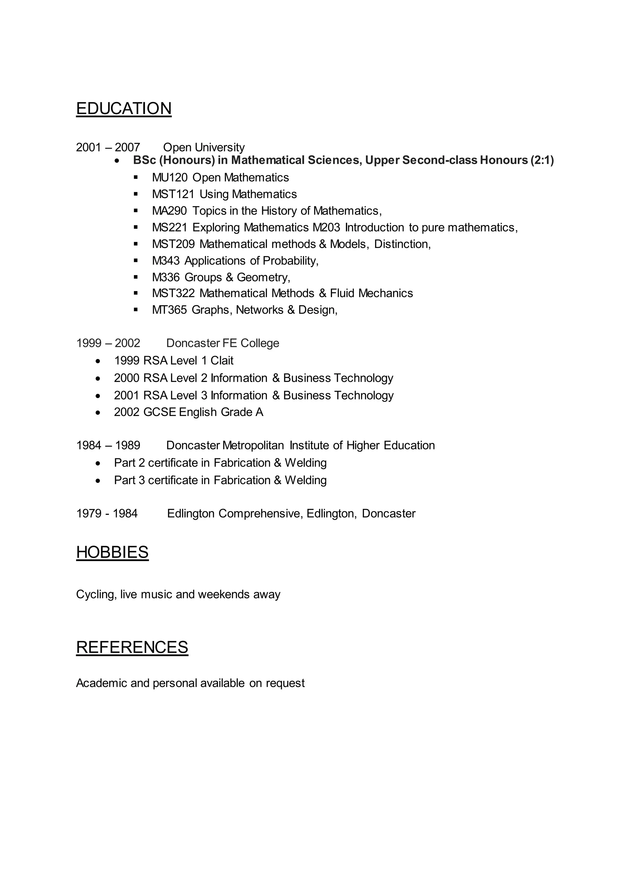 Alex cv latest | DOCX