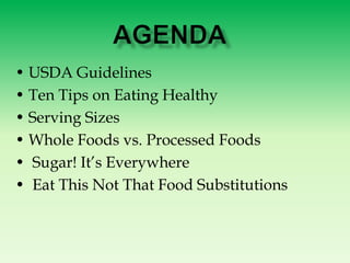 Eat THis Not That | PPTX