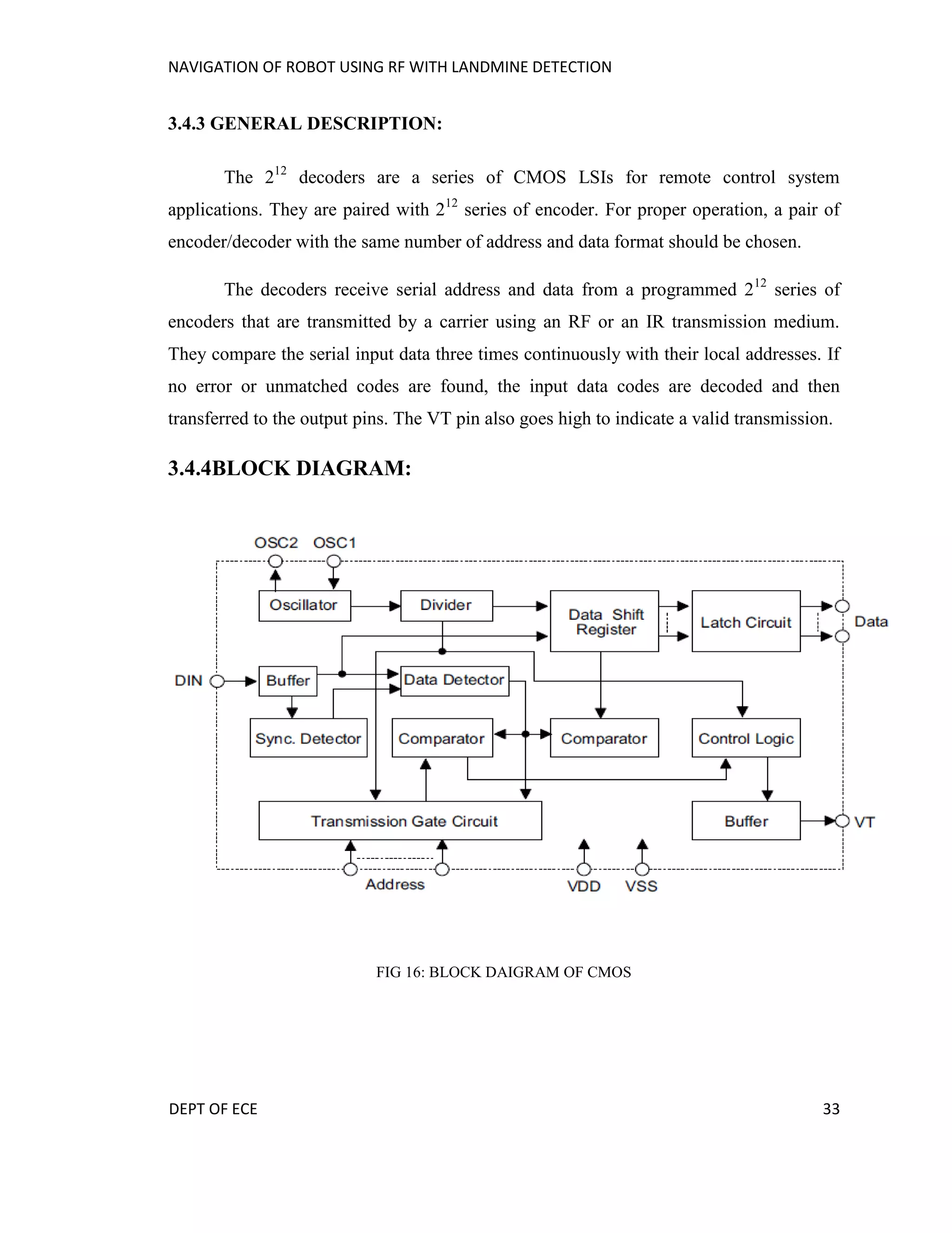 Navigation Of Robot Vehicle Using Rf With Landmine Detection Pdf