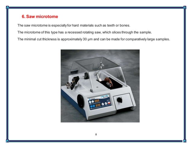 Microtome Docx Physics Science