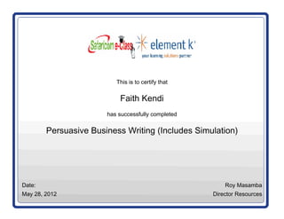 persuasive Business Writing | PPT