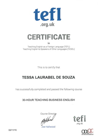 Business English Certificate | PDF
