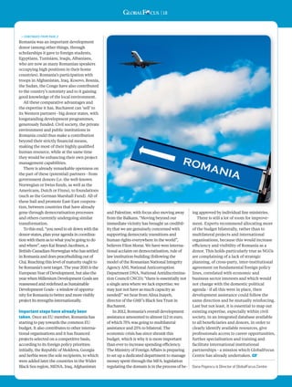 -Global-Focus-Bulletin-Romania-as-an-International-Donor | PDF