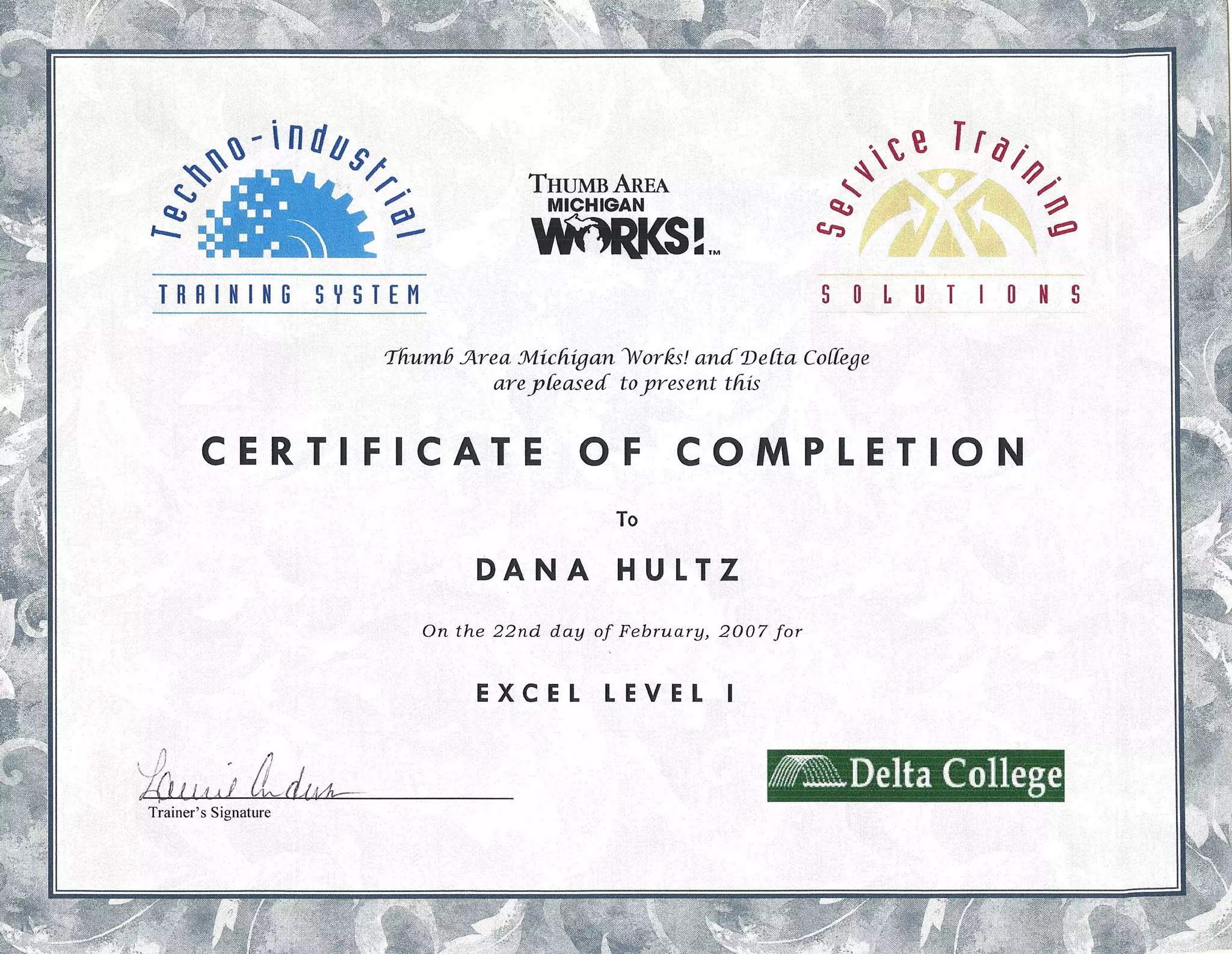 Excel Certificate I II and III 2007 | PPT