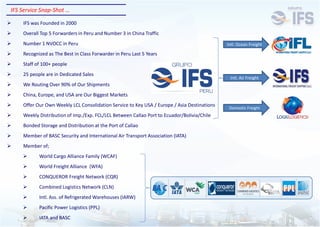 IFS Group Master Company Presentation_November 2015 | PDF
