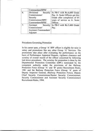 Service_Profile_RPF_Officers | PDF