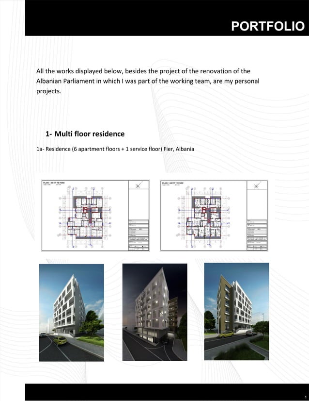 erald kolici portfolio | PDF