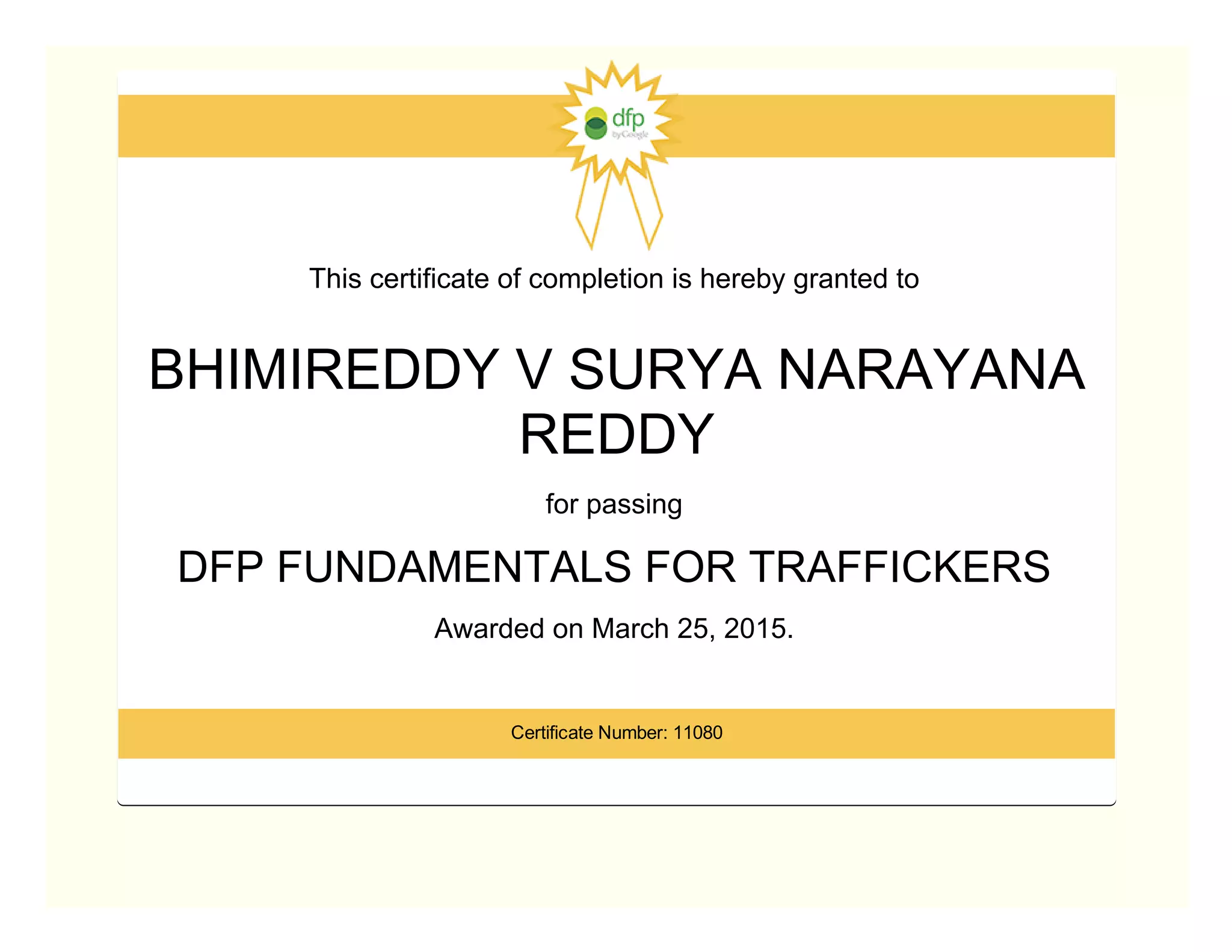DFP FUNDAMENTALS FOR TRAFFICKERS | PPT