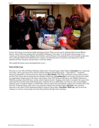 GleeSeason1_Review | PDF