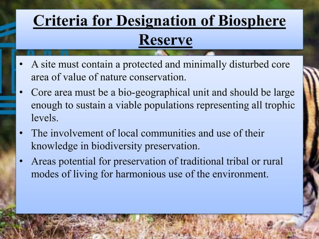 man and biosphere (MAB) | PPTX | Environment | Science