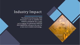Mediatek dimensity 7050 mobile processor | PPT