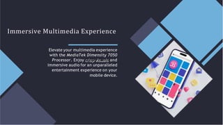 Mediatek dimensity 7050 mobile processor | PPT