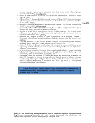 Cyber-Physical Systems: Integrating Computing with Physical Processes ...