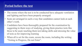 Administration/Conducting the Test | PPTX