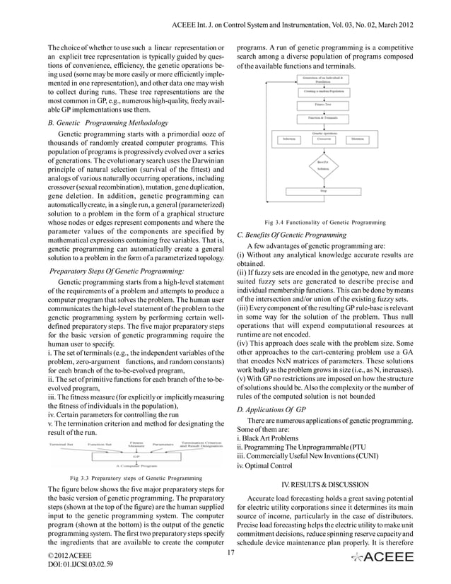 An Application of Genetic Programming for Power System Planning and ...