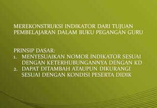 Langkah-langkah Membuat RPP K13 | PDF
