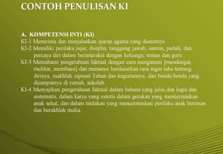 Langkah-langkah Membuat RPP K13 | PPT