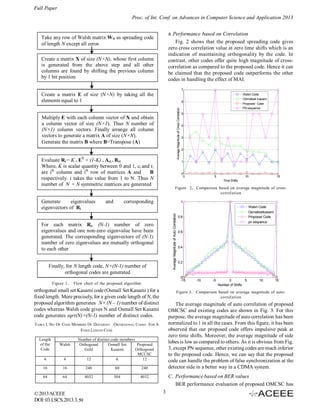 Generation of Orthogonal Minimum Correlation Spreading Code for CDMA System | PDF