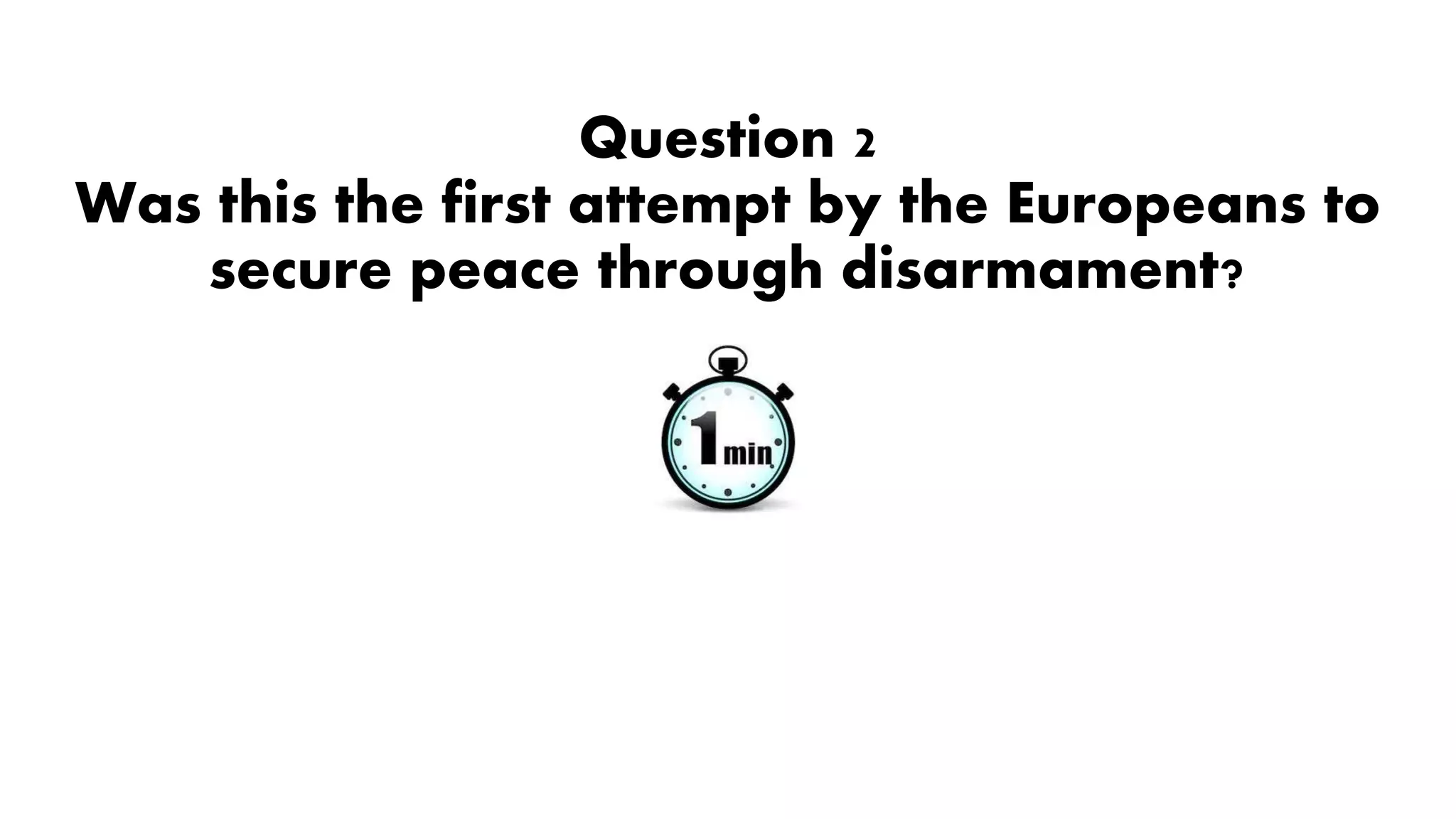 REVISION IGCSE CAMBRIDGE HISTORY: DISARMAMENT CONFERENCE | PPT