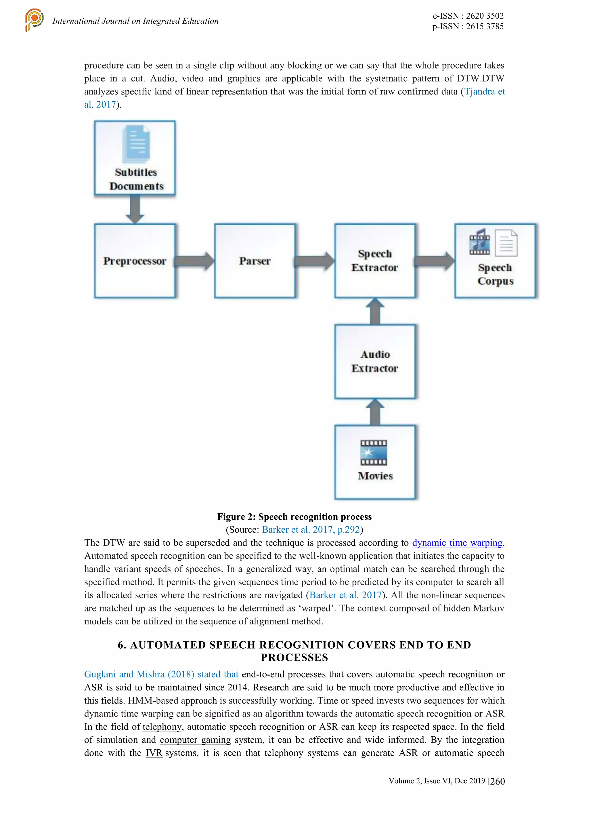 Speech Recognition: Transcription and transformation of human speech | PDF