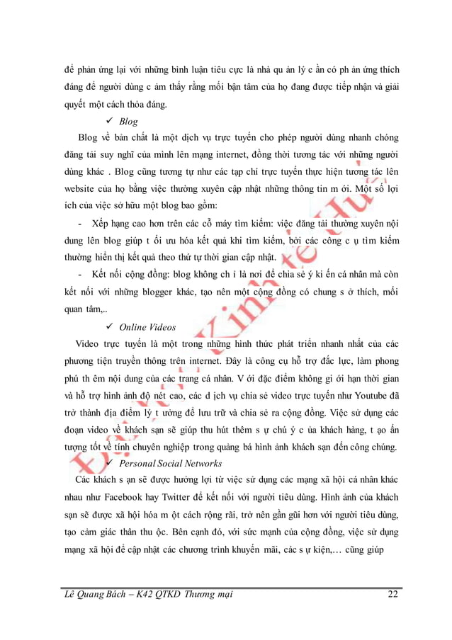 BÀI MẪU Khóa luận tốt nghiệp mạng xã hội, HAY | DOC