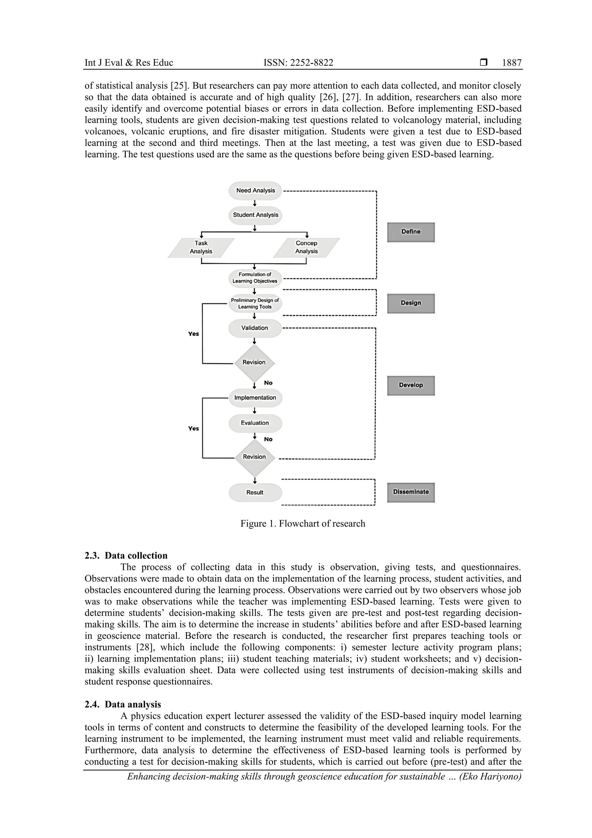 Enhancing decision-making skills through geoscience education for sustainable development | PDF