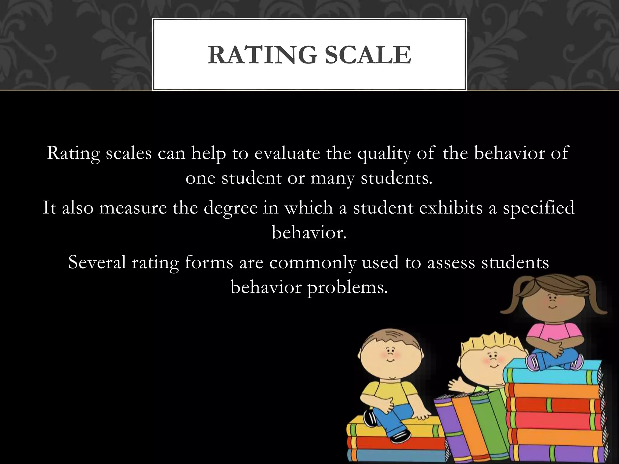 Rating Scales | PPT