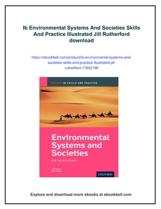 Ib Environmental Systems And Societies Skills And Practice Illustrated ...