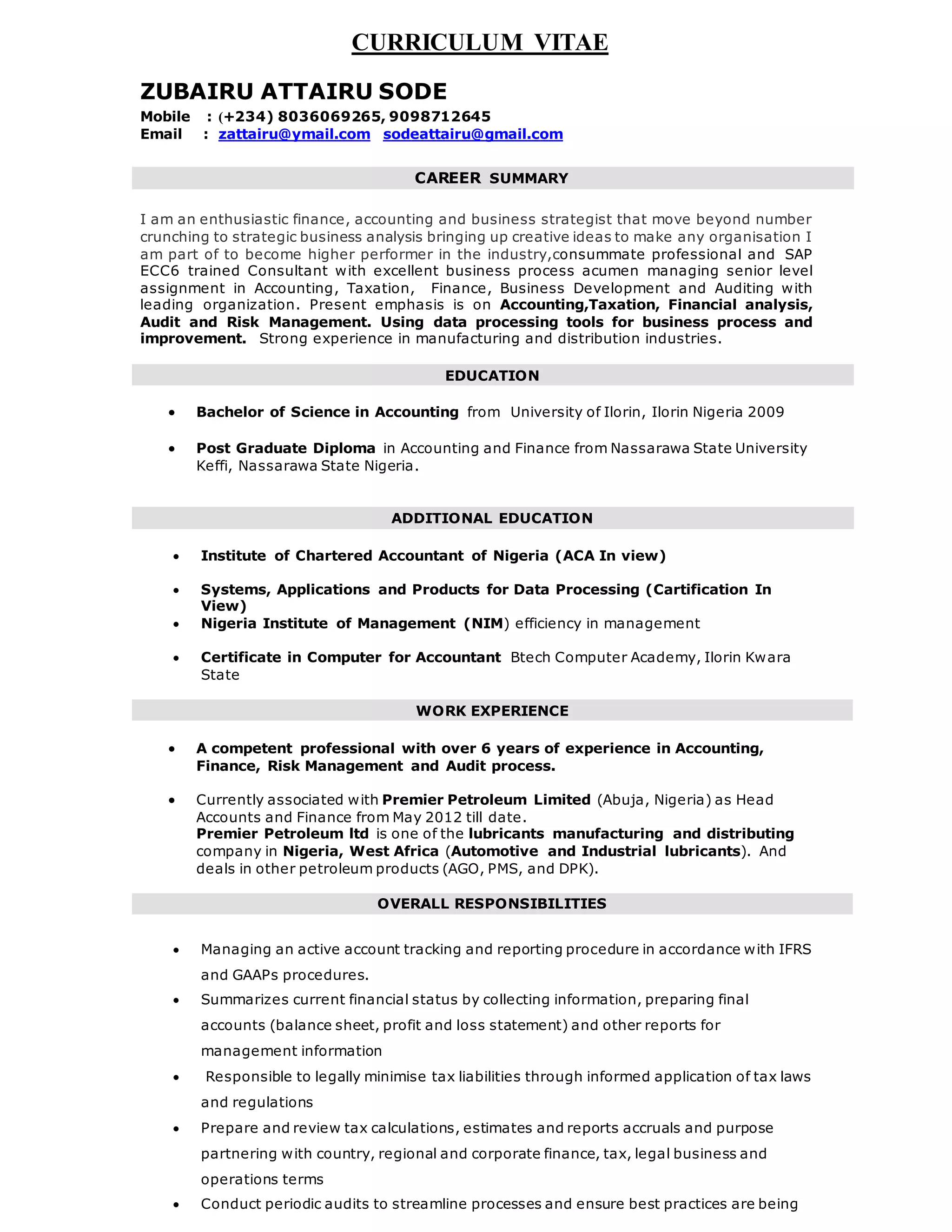 Attairu CV (1) | DOCX