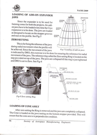SANDWICH EXPANSION OF DOUBLE WALLED CONTOUR NOZZLE CONES FOR CRYOGENIC ...