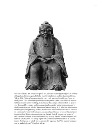 The Worship Of Confucius In Japan James Mcmullen | PDF