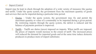 Balance Of Payment | PPTX