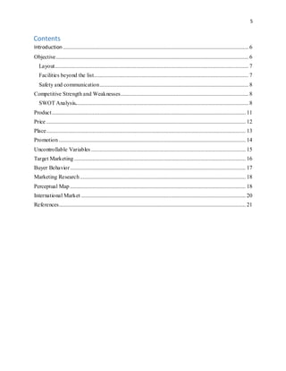 Final Marketing Project | PDF