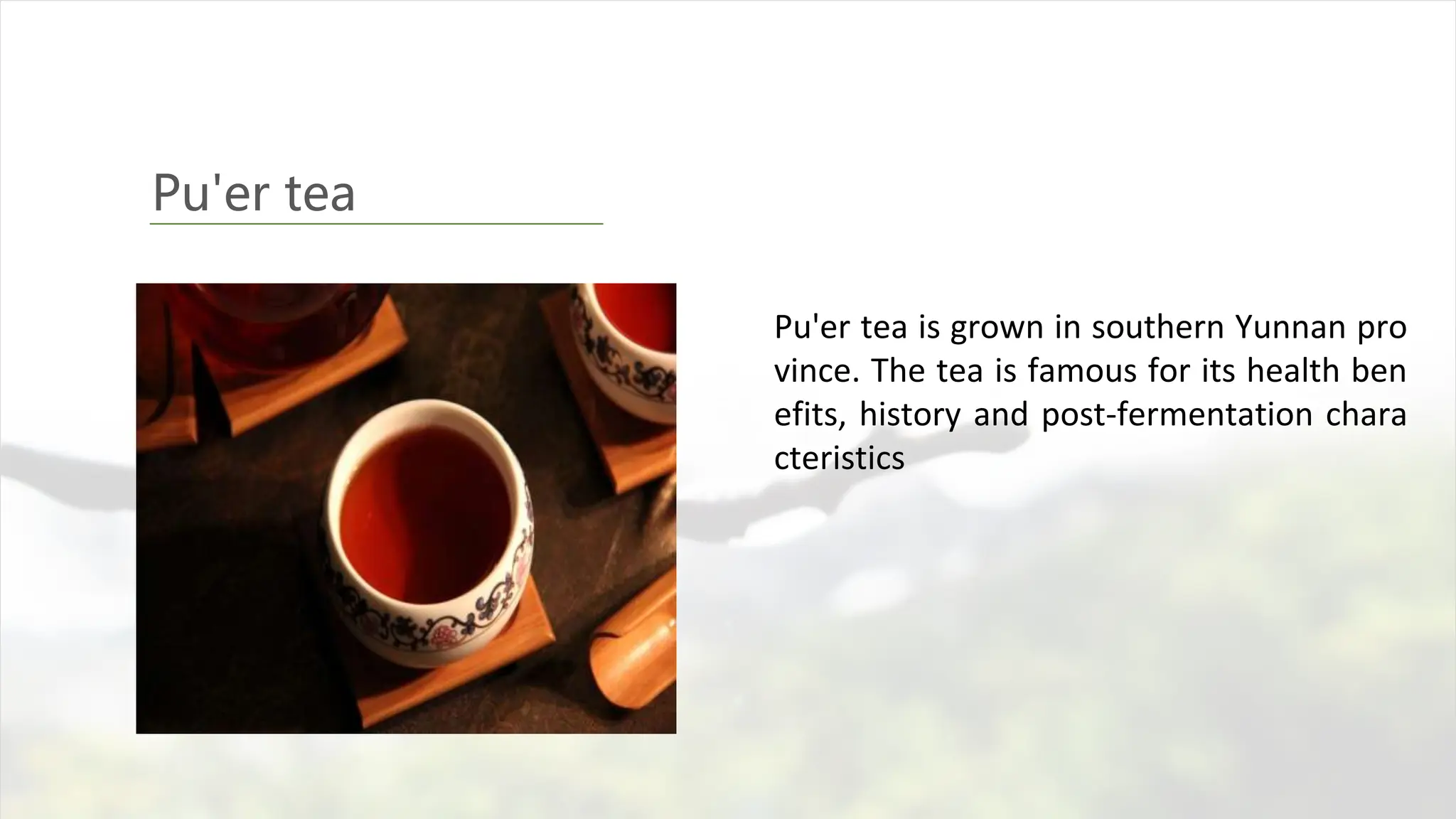 Chinese tea culture .pptx,china tea,traditional tea | PPTX