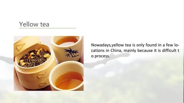Chinese tea culture .pptx,china tea,traditional tea | PPTX | World Cuisines | Food & Drink