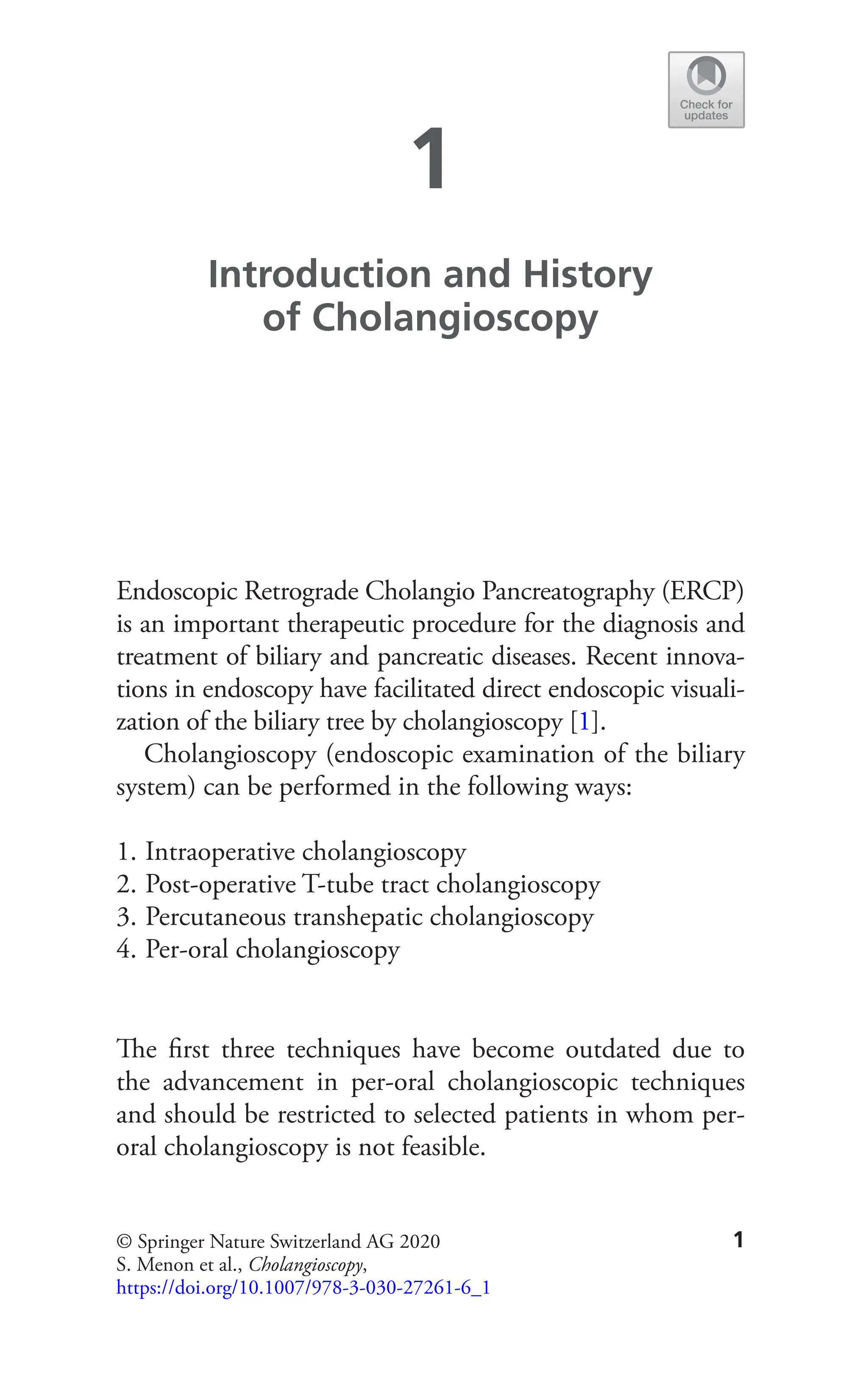 Cholangioscopy A Practical Guide and Atlas Shyam Menon | PDF