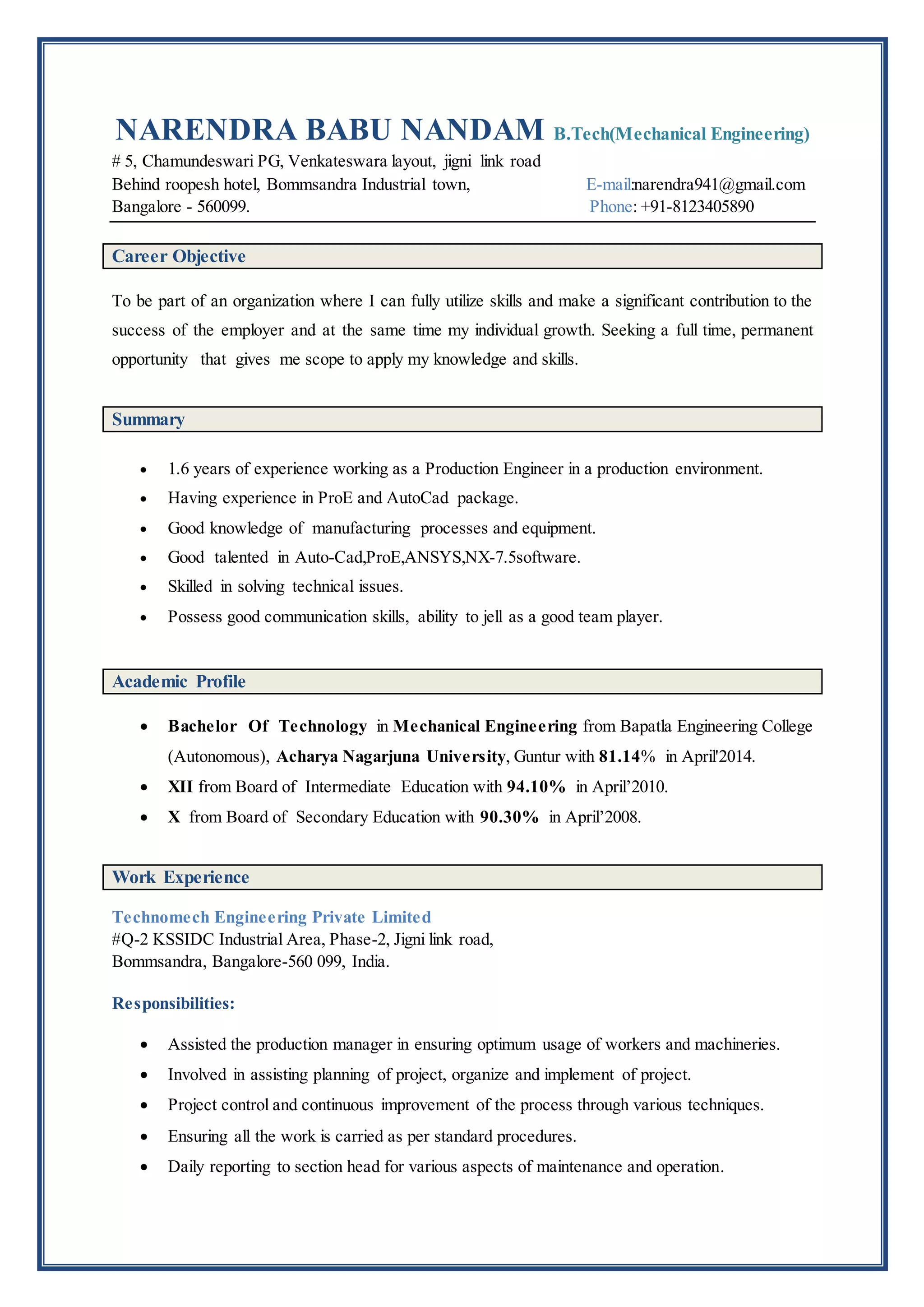 Narendra Babu | DOCX