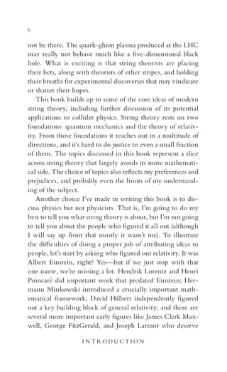 Little Book Of String Theory Gubser Steven S | PDF