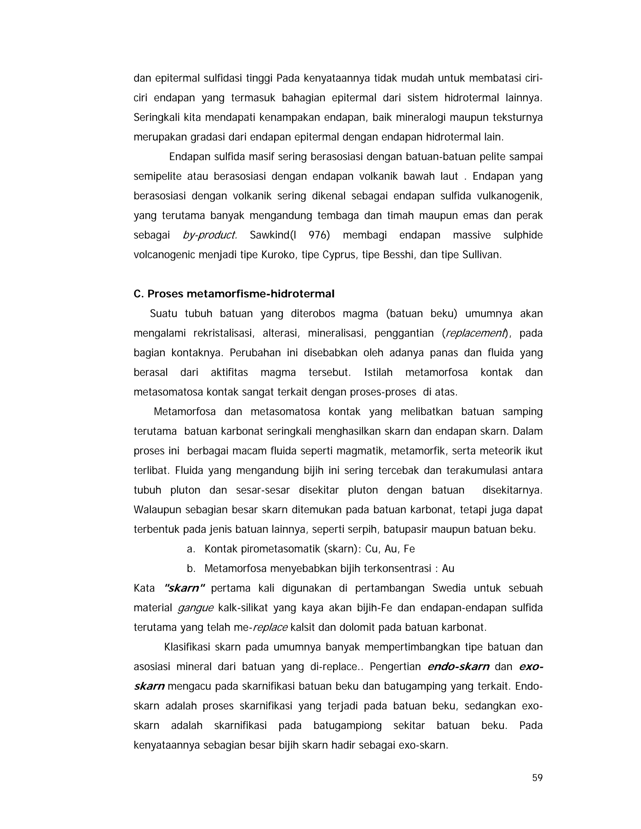 59103938 bab-4-klasifikasi-endapan-mineral | PDF