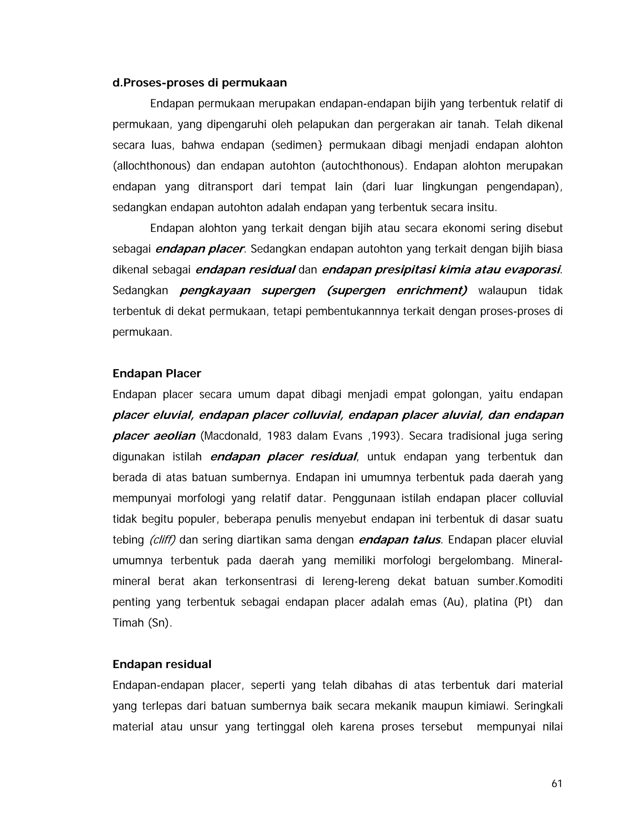 59103938 bab-4-klasifikasi-endapan-mineral | PDF