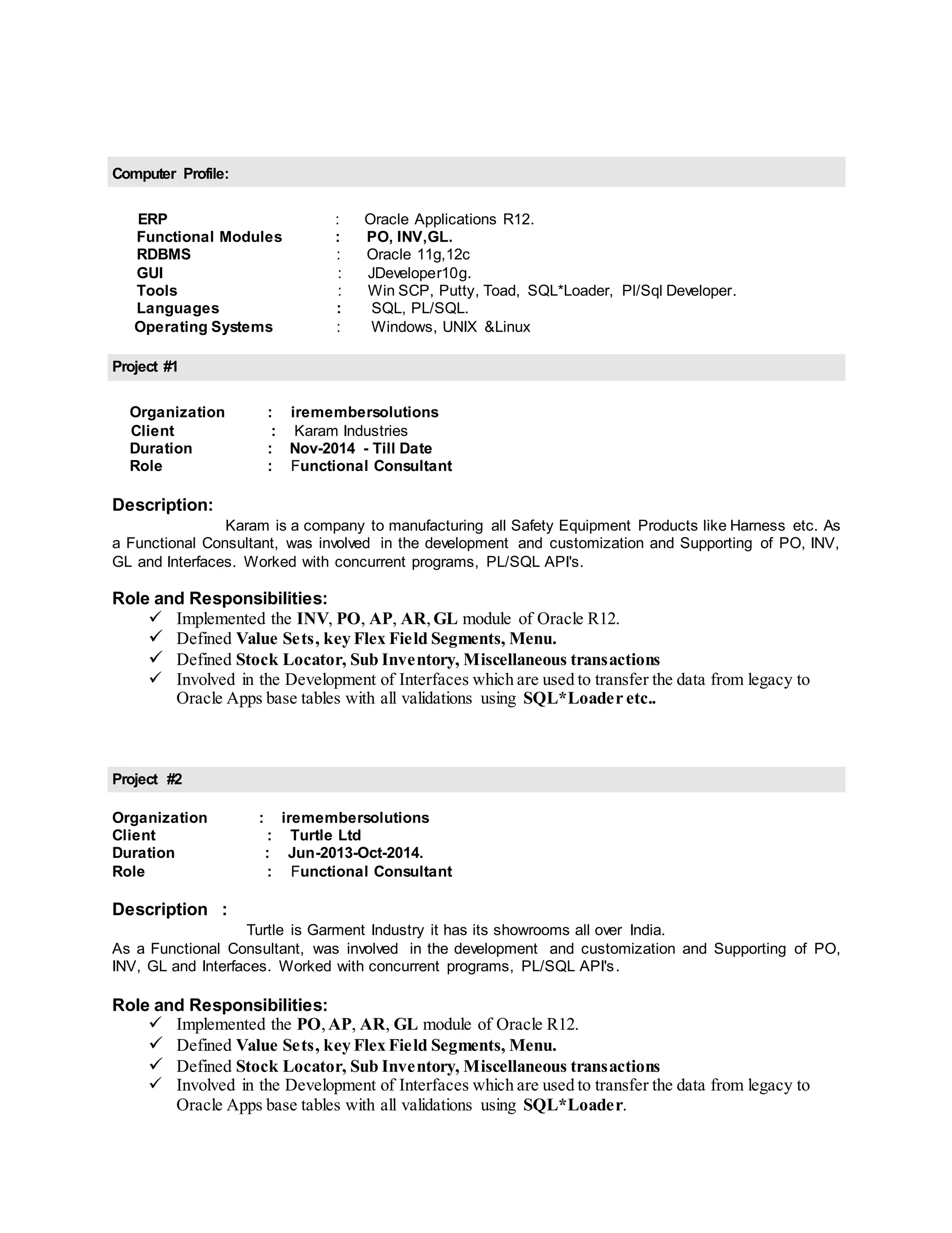 Shahnawaz_resume | DOCX | Databases | Computer Software and Applications