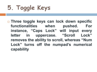 KEBOARD Basics Information | PPTX | Computer Peripherals | Computing